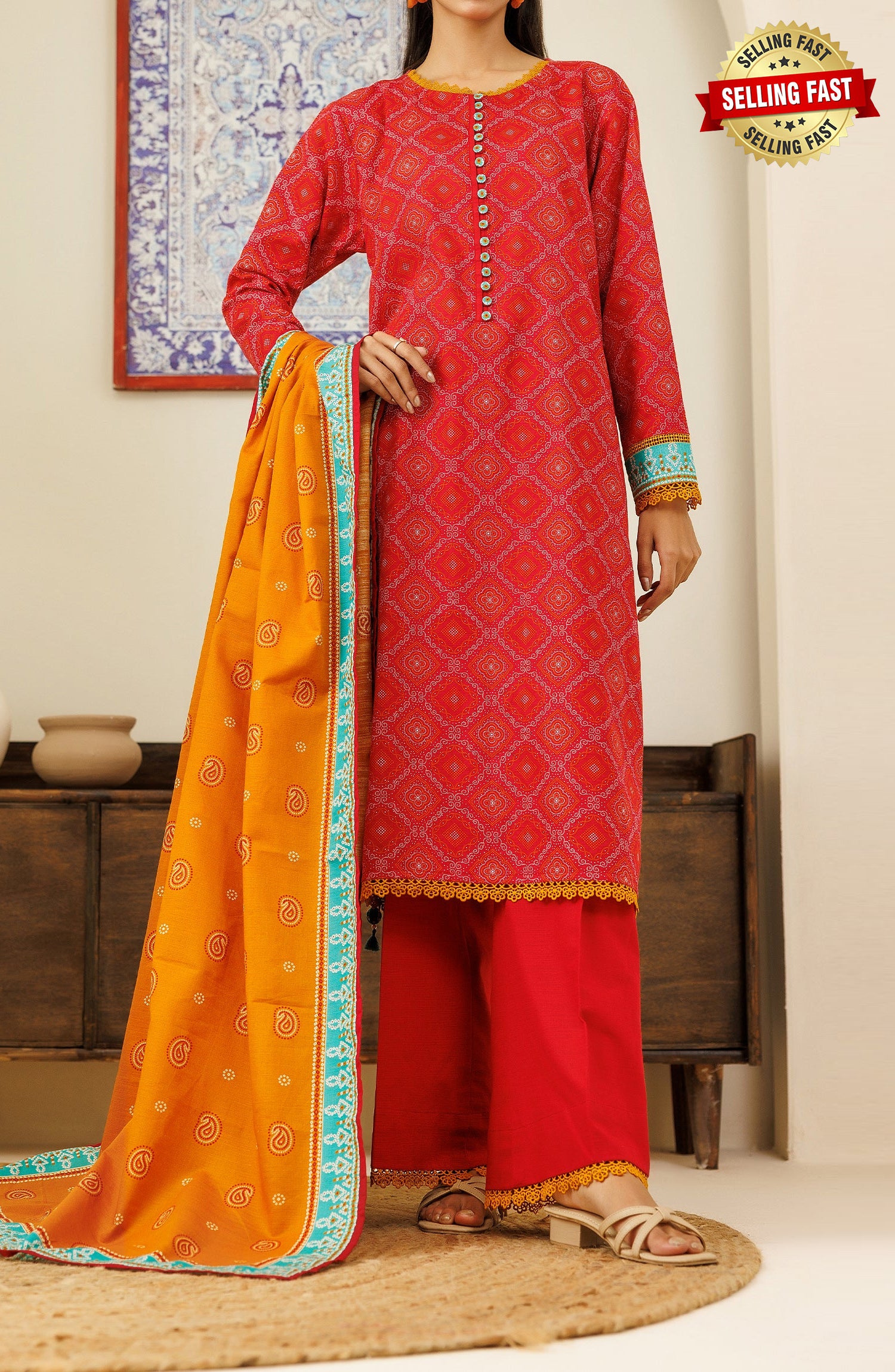 Ladies Khaddar Suits Collection 2024 | Women Winter Printed and ...